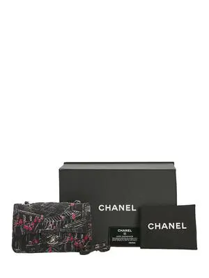 FWRD RENEW Chanel Classic Parisian Rooftop Mini Flap Bag - Blue