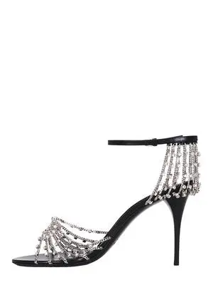 Saint Laurent Babylone Sandal - Silver