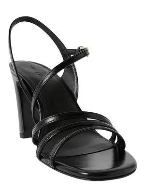 Whistles Strappy Leather Sandals - Black
