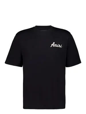 AMIRI Black Cotton City T-Shirt