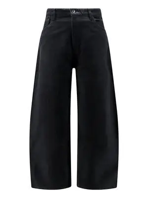 Studio Nicholson Paolo Volume Wide Leg Trousers - Black