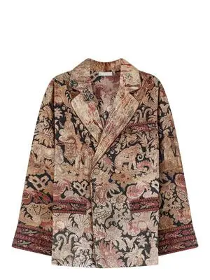 PIERRE-LOUIS MASCIA Silk Blazer - Multicolor