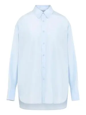 Carven Silk Shirt - Blue