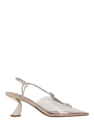 NENSI DOJAKA Pumps Size Leather, Pvc Polyvinyl Chloride - Transparent