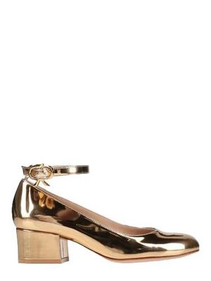 GIANVITO ROSSI Pumps Size Leather - Gold