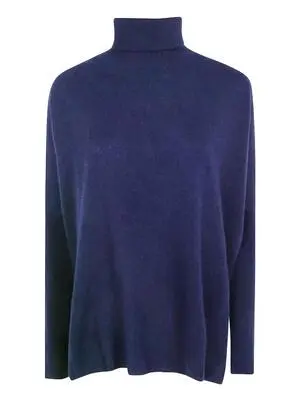 ABSOLUT CASHMERE Roll-neck Cashmere Sweater - Blue
