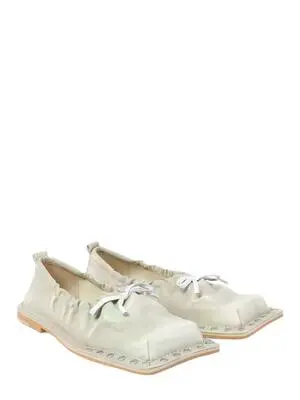 Camper Menosmal Stud-embellished Leather Loafers Neutrals