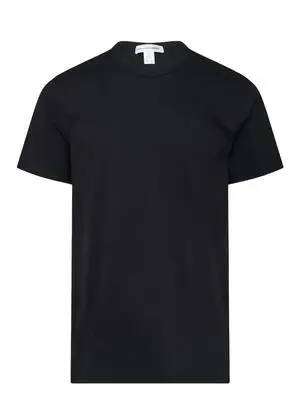 Comme Des Garçons Text-print T-shirt - Black