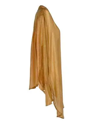 VICTORIA BECKHAM Glitter Long-sleeve Shirt