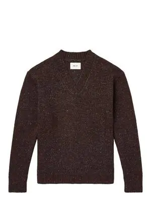 Nn07 Flint Wool-blend Sweater - Brown
