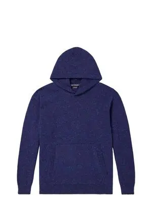 BEGG & CO. Brennan Cashmere Hoodie - Blue