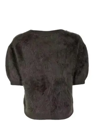 LISA YANG Lucianne Brushed Cardigan