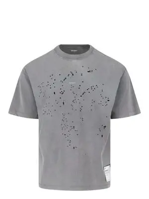 Satisfy Mothtech Distressed T-shirt - Grey