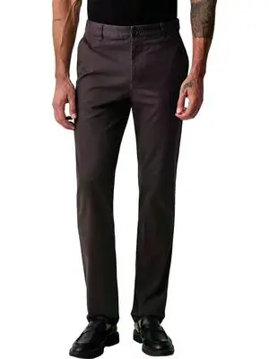 Armani Exchange Logo-plaque Trousers - Brown