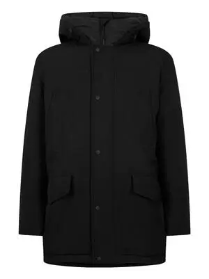Hugo Boss Mid-length Hooded Parka-style Puffer Jacket - No