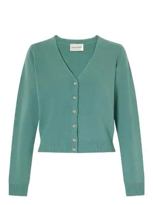 HIGH SPORT Minimal Knit Cardigan - No