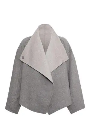 THE FRANKIE SHOP Onelle Reversible Belted Coat