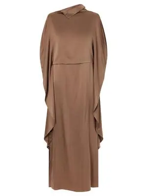 RUOHAN Silk Dress - Brown
