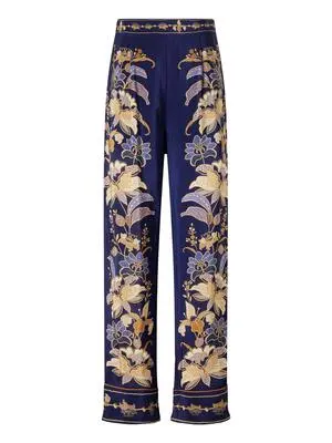 Farm Rio Lara Floral-print Trousers - No