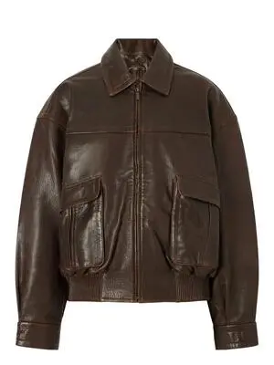 Christopher Esber Leather Jacket - No