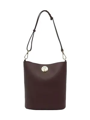 COCCINELLE Nikla Medium Bucket Bag Brown
