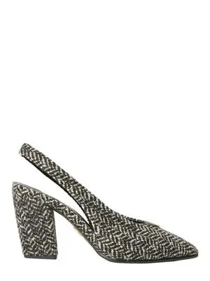 Prada Pointed Slingback Pumps - No