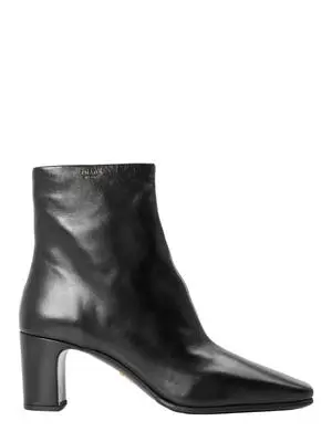 PRADA Square Toe Ankle Boots