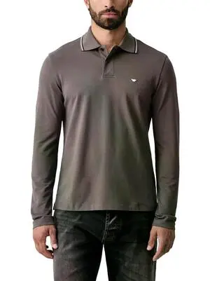 EMPORIO ARMANI Long-sleeve Polo Shirt