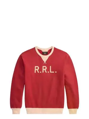 Ralph Lauren Logo-appliqué Sweatshirt Red