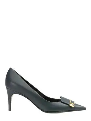 SERGIO ROSSI Sr Evolv Logo-plaque Pumps