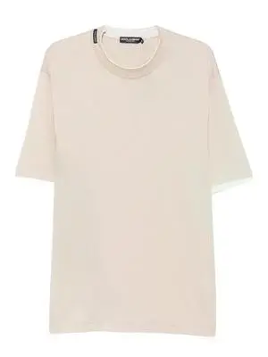 Dolce & Gabbana Layered-effect T-shirt - Neutrals