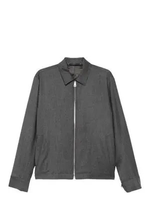 Paul Smith Zip-up Harrington Jacket - Grey