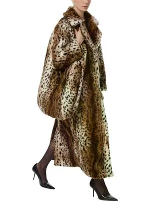 Apparis Maxi Colette Leopard-print Shoulder Bag - Brown