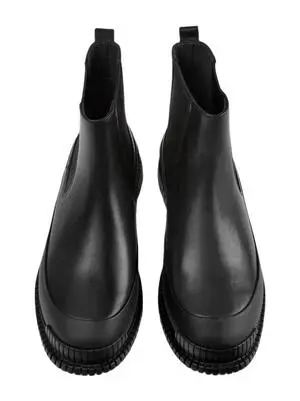 Camper Pix Leather Chelsea Ankle Boots - Black