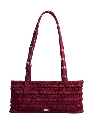 DAMSON MADDER Sophia Ruffle Bag - Red