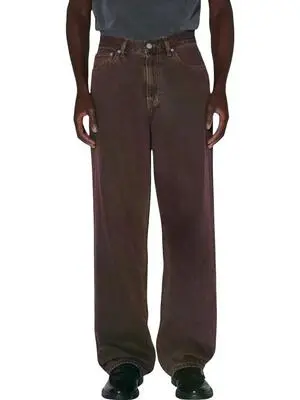 DR. DENIM Omar Loose-fit Jeans - Red