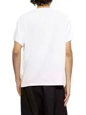 JIL SANDER Embroidered-dot T-shirt - White