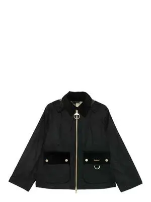 Barbour Carville Waxed Jacket - Black