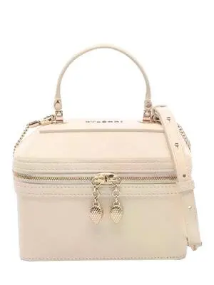 BVLGARI 2010-2026 Leather Serpenti Forever Vanity Bag Neutrals