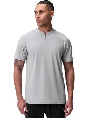 ASRV Tetra-lite Ice Zip Tee Slate Grey
