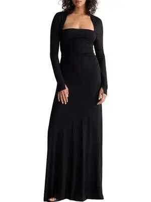 Diane Von Furstenberg Ariela Maxi Dress - Black