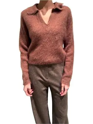 Max Mara Long-sleeved Knitwear - Brown