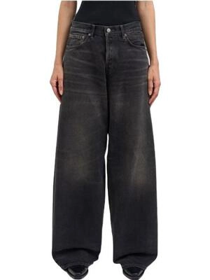HAIKURE Logo Jeans Black