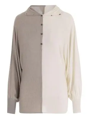 JACQUEMUS Diamond Patterned Knitted Polo Shirt