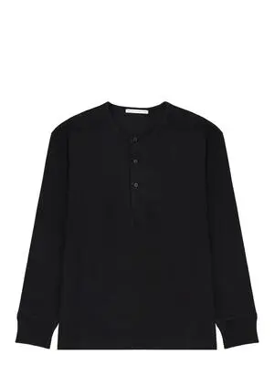Studio Nicholson T-shirt "kuyto" A Manica Lunga - Black