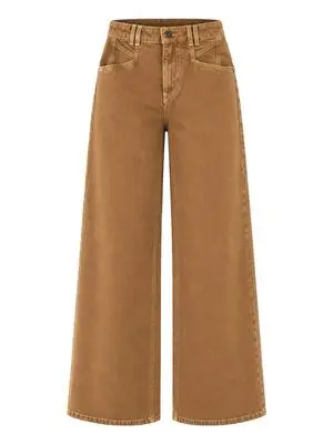 Isabel Marant Étoile Pantalone "lemony" Brown