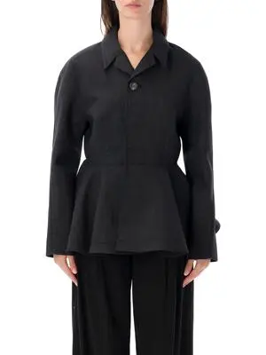 AMI Ami Paris Tailored Peplum Jacket