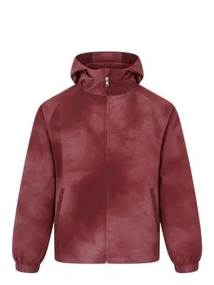 ARTE ANTWERP Hooded Zip Jacket - Bordeaux