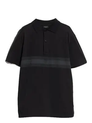 Gucci Mini Polo Cotton T-shirt For - Blackgreym