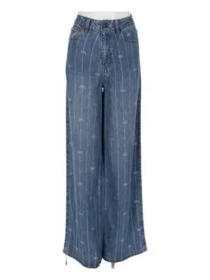 SELF-PORTRAIT Jeans In With Strass - Denim